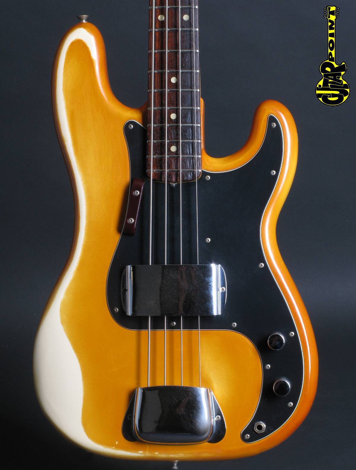 1975 Fender Precision Bass – Olympic White – GuitarPoint