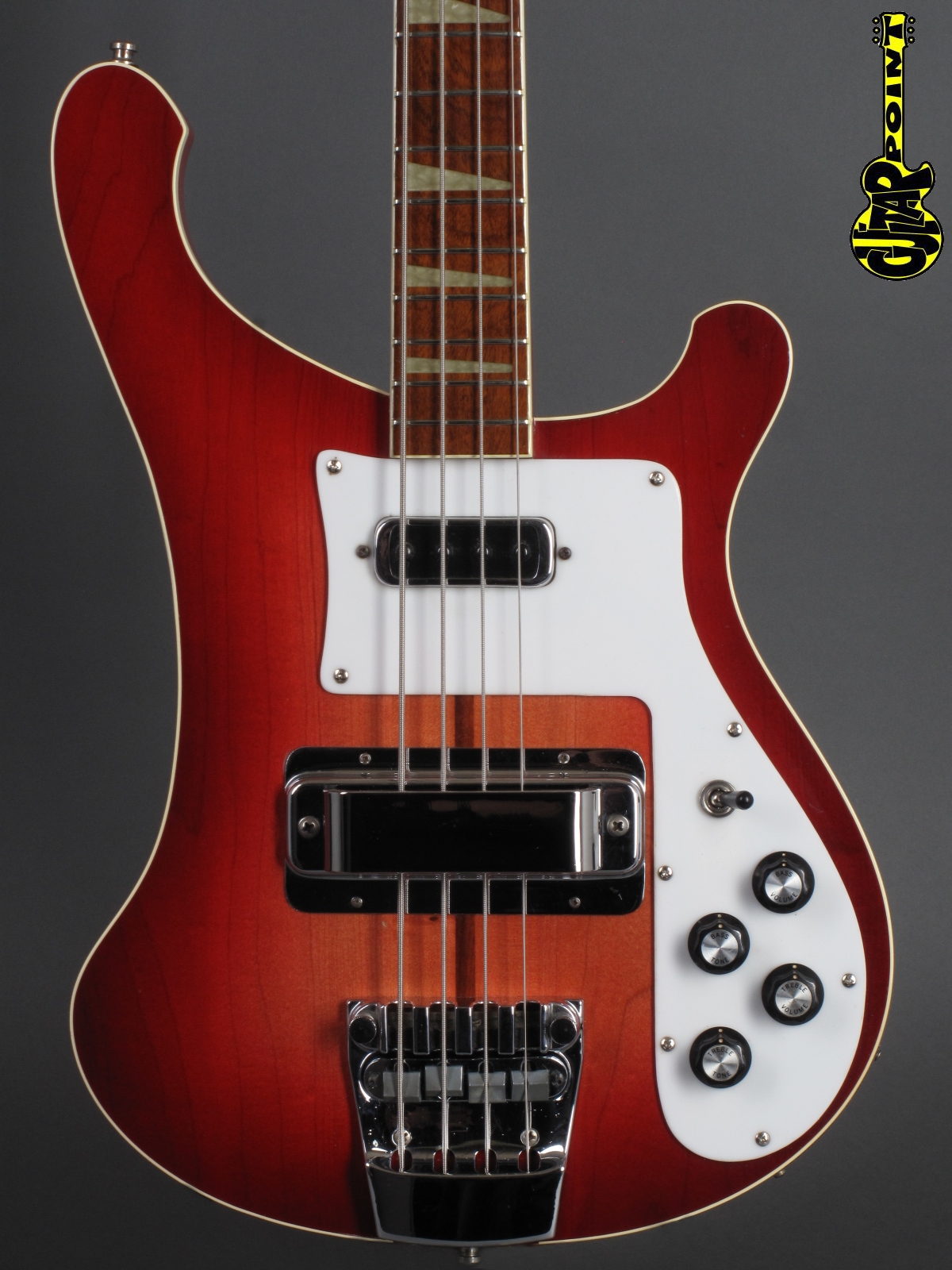 1975 Rickenbacker 4001 Bass - Fireglo - GuitarPoint