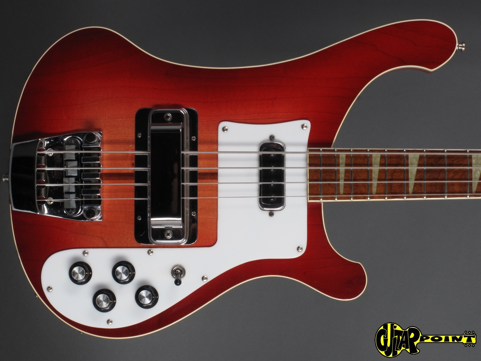 1975 Rickenbacker 4001 Bass – Fireglo – GuitarPoint