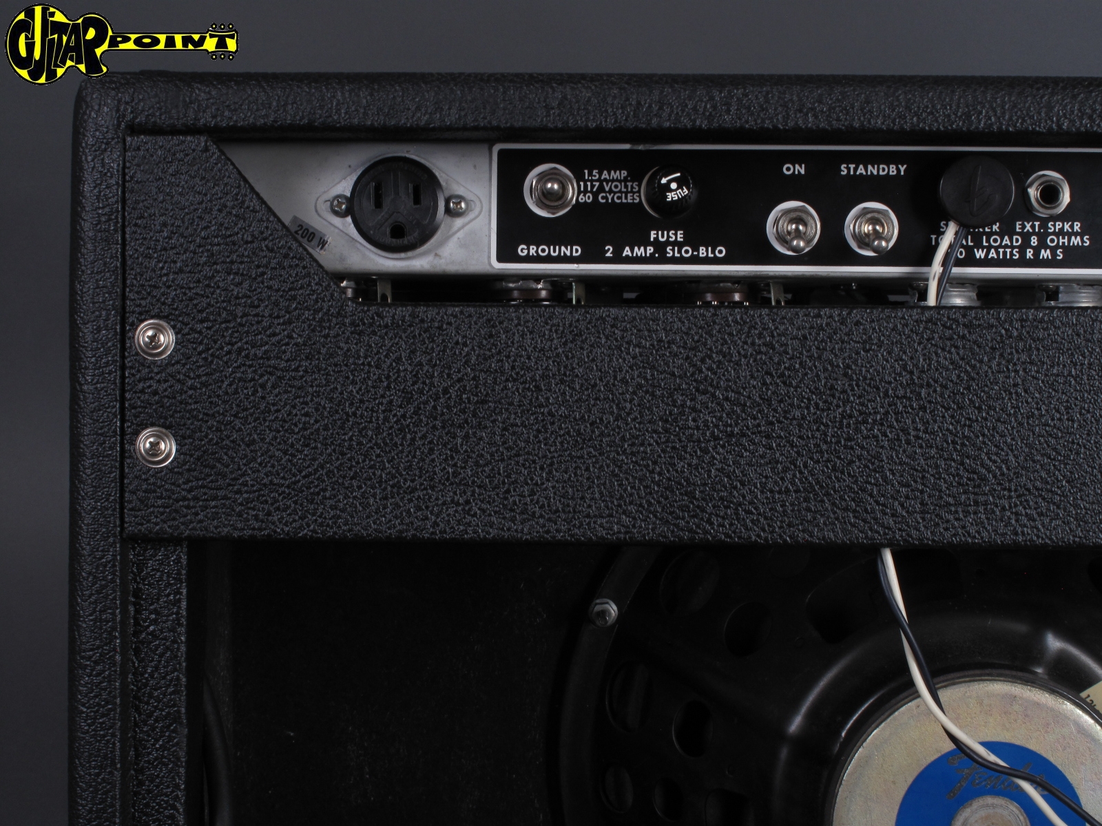 1976 Fender Deluxe Reverb Amp …excellent+ – GuitarPoint