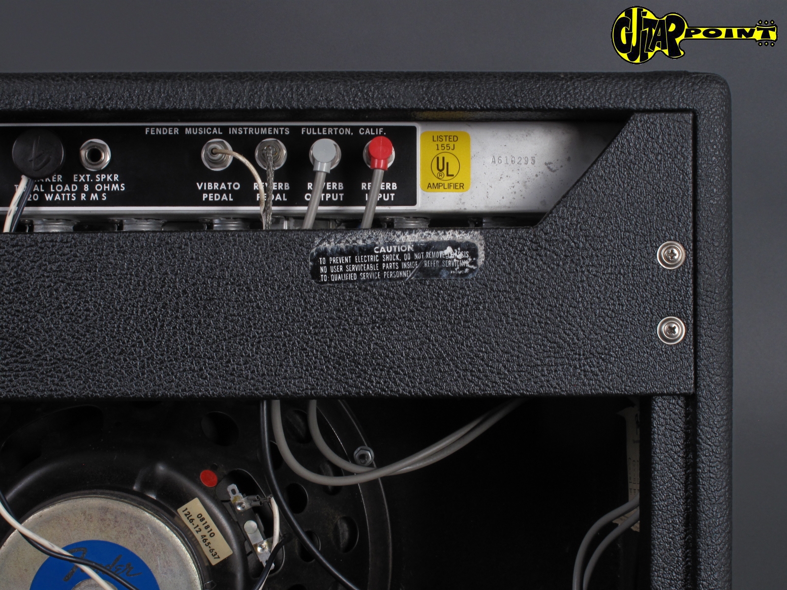 1976 Fender Deluxe Reverb Amp …excellent+ – GuitarPoint