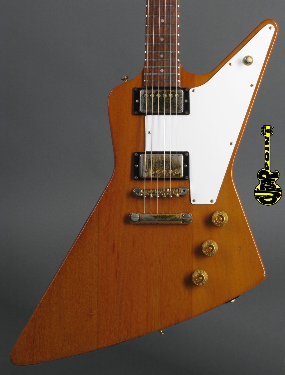 1976 Gibson Explorer – Natural incl. orig. HSC – GuitarPoint