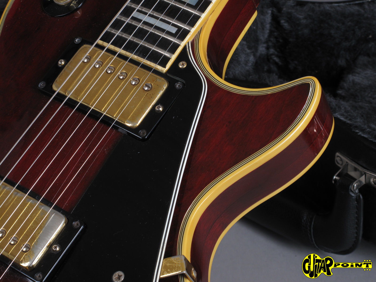 1976 Gibson Les Paul Custom – Winered – GuitarPoint