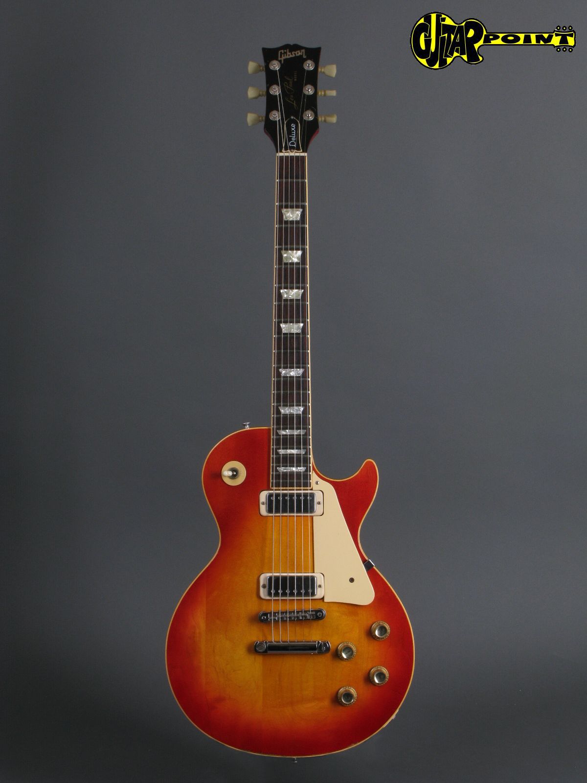 1976 Gibson Les Paul Deluxe – Cherry Sunburst – GuitarPoint