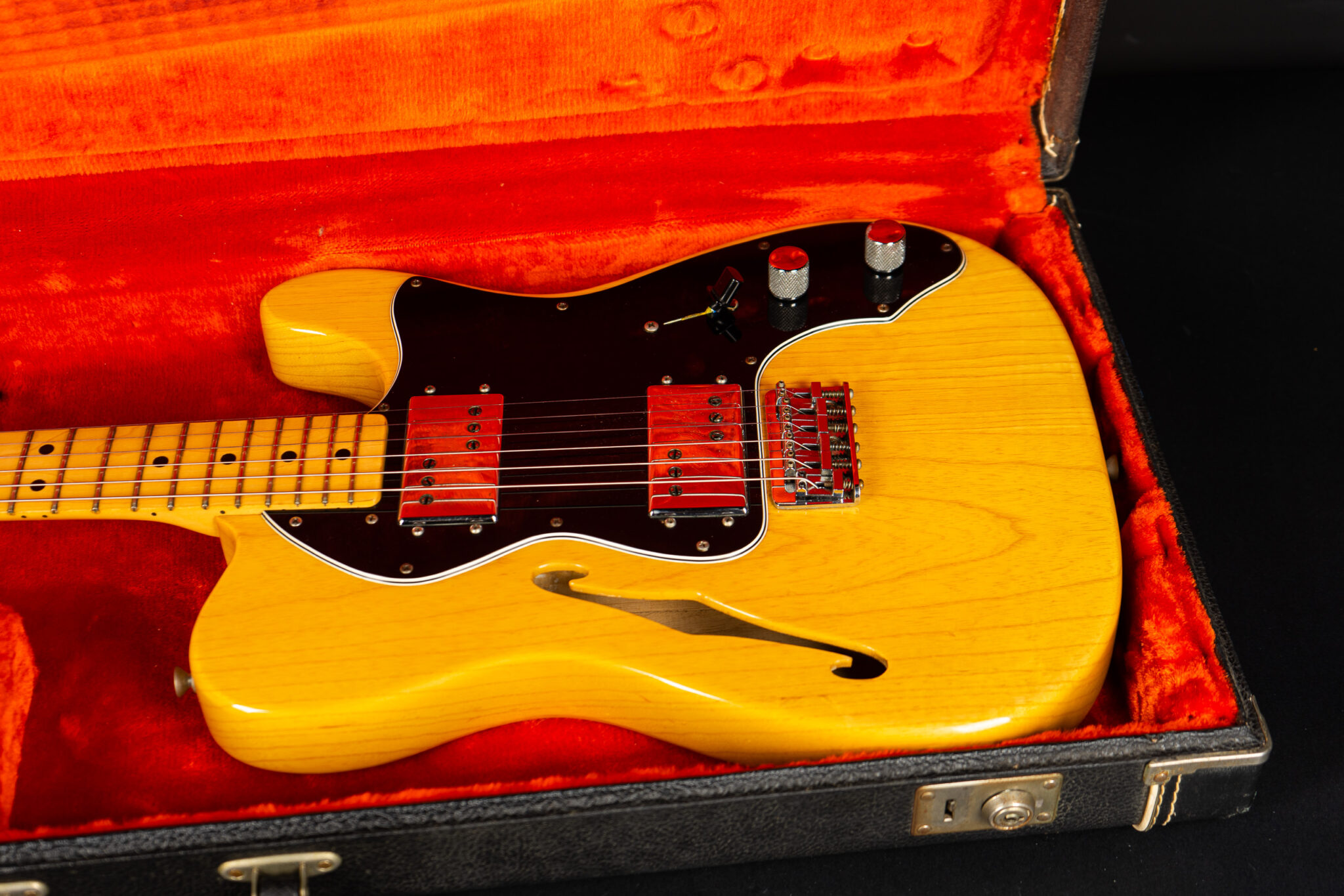 1977 Fender Telecaster Thinline – Natural – GuitarPoint