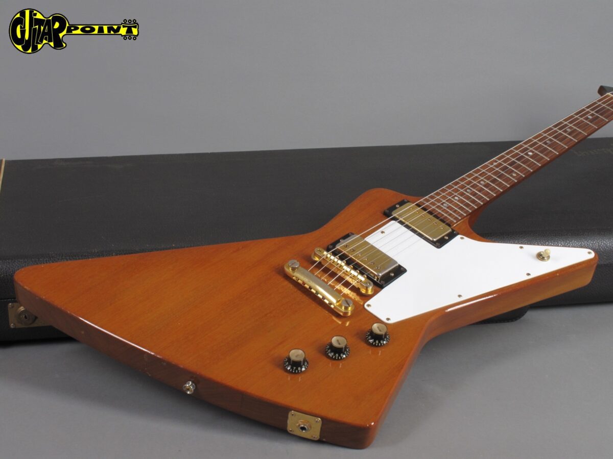 1977 Gibson Explorer - Natural ...clean !!! | GuitarPoint