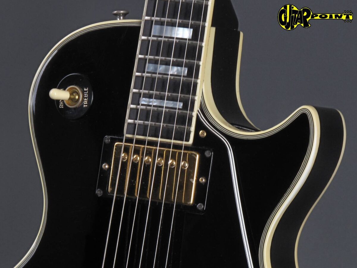 1977 Gibson Les Paul Custom - Ebony Minty !!! | GuitarPoint