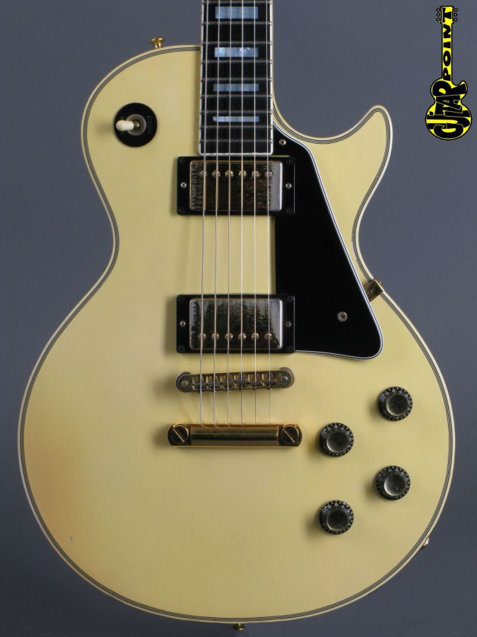1977 Gibson Les Paul Custom – White – GuitarPoint
