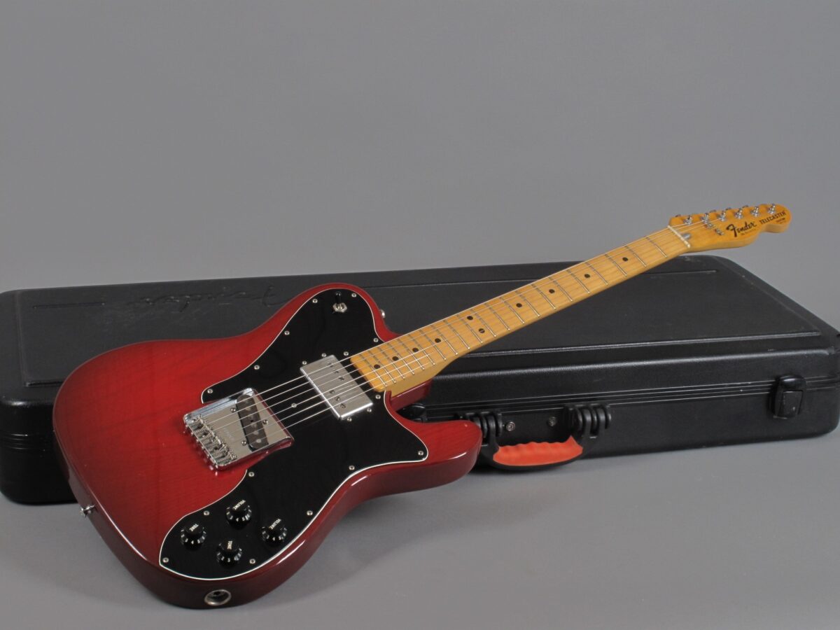 1978 Fender Telecaster Custom - Transluscent Red | GuitarPoint