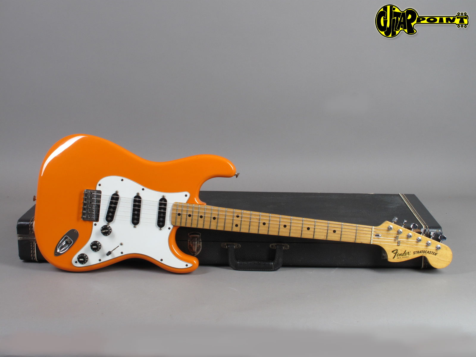 1980 Fender Stratocaster – Capri Orange – incl. all hangtags! – GuitarPoint