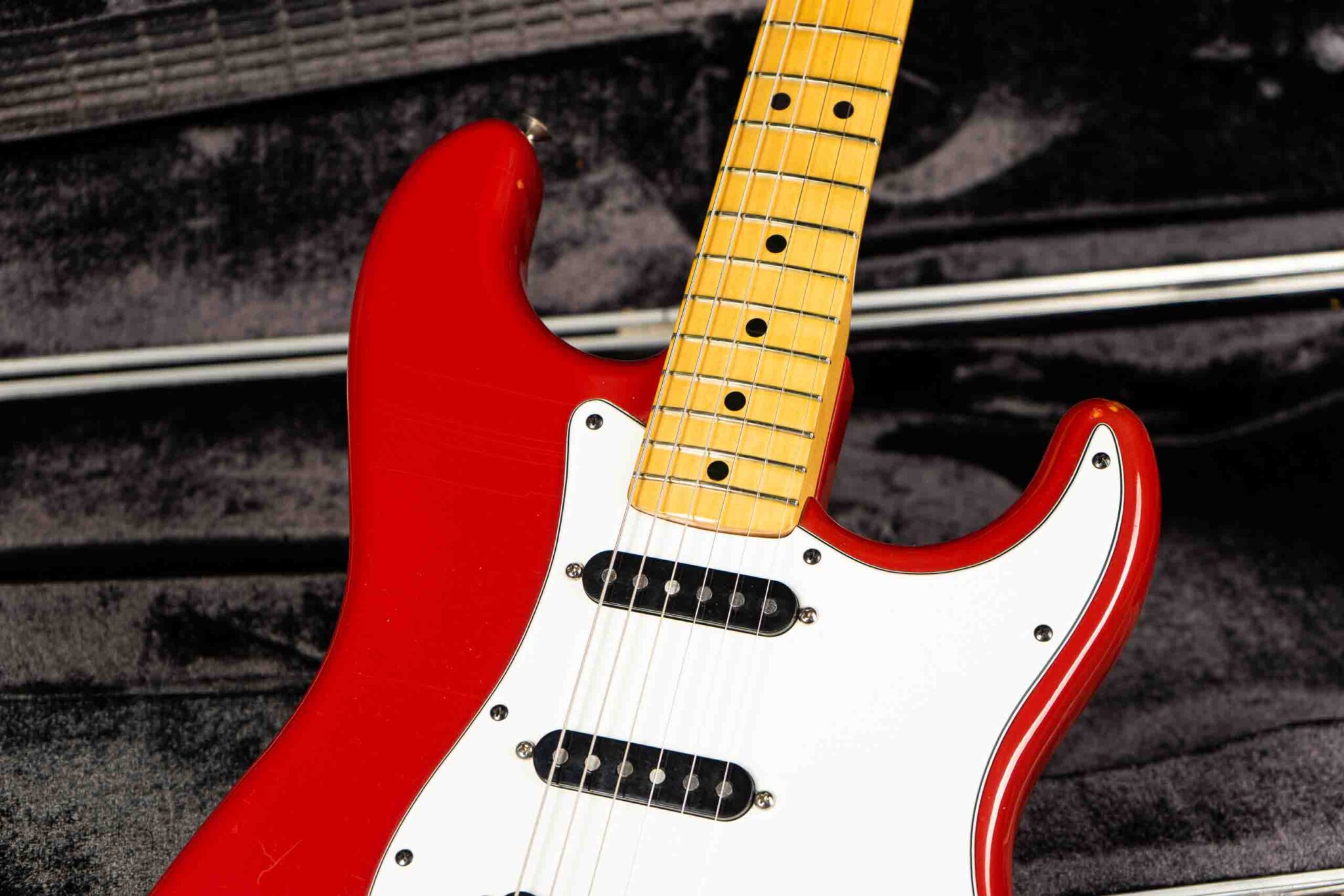 1980 Fender Stratocaster – Morocco Red – GuitarPoint