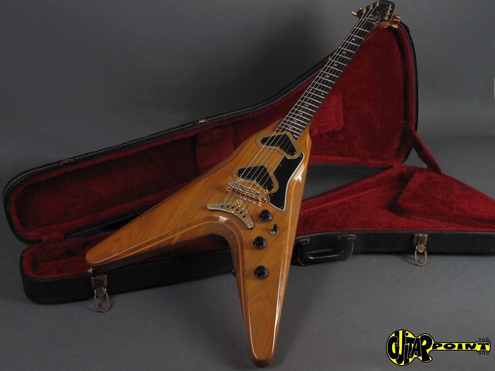 1980 Gibson Flying V2 – Natural – GuitarPoint