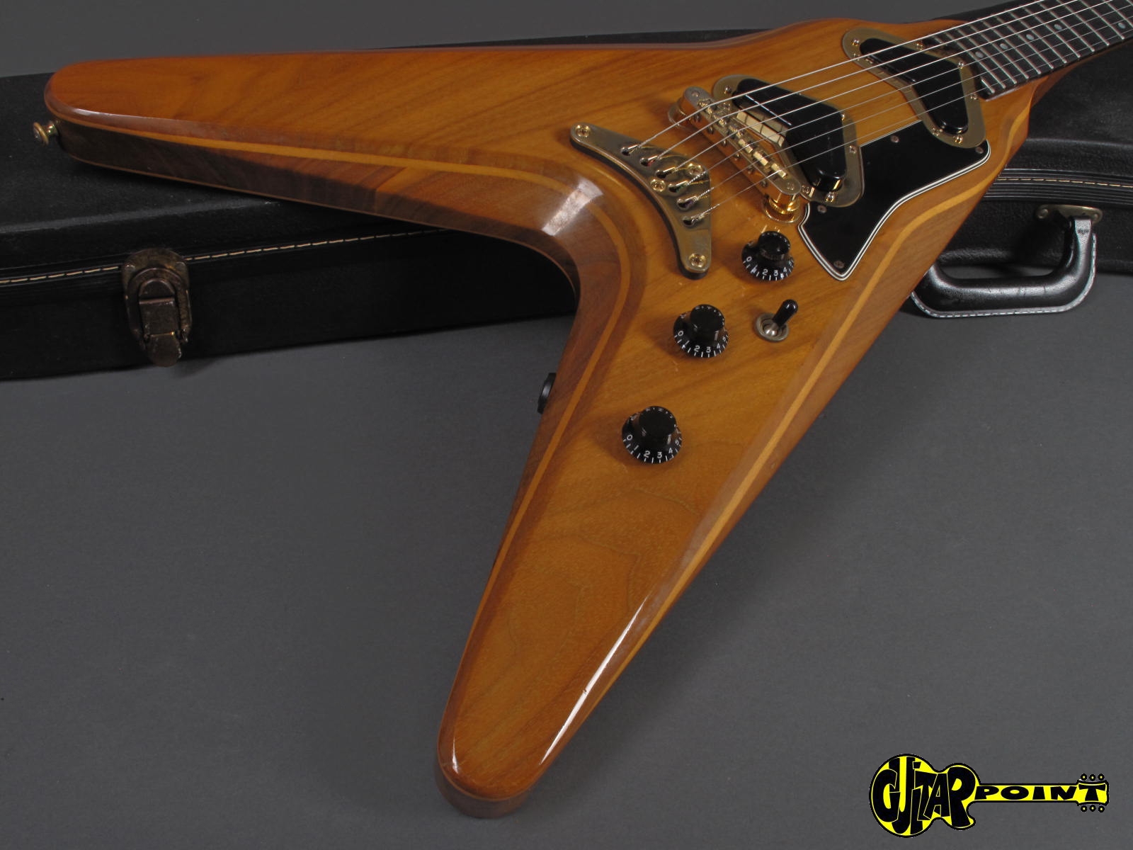 1980 Gibson Flying V2 – Natural – GuitarPoint