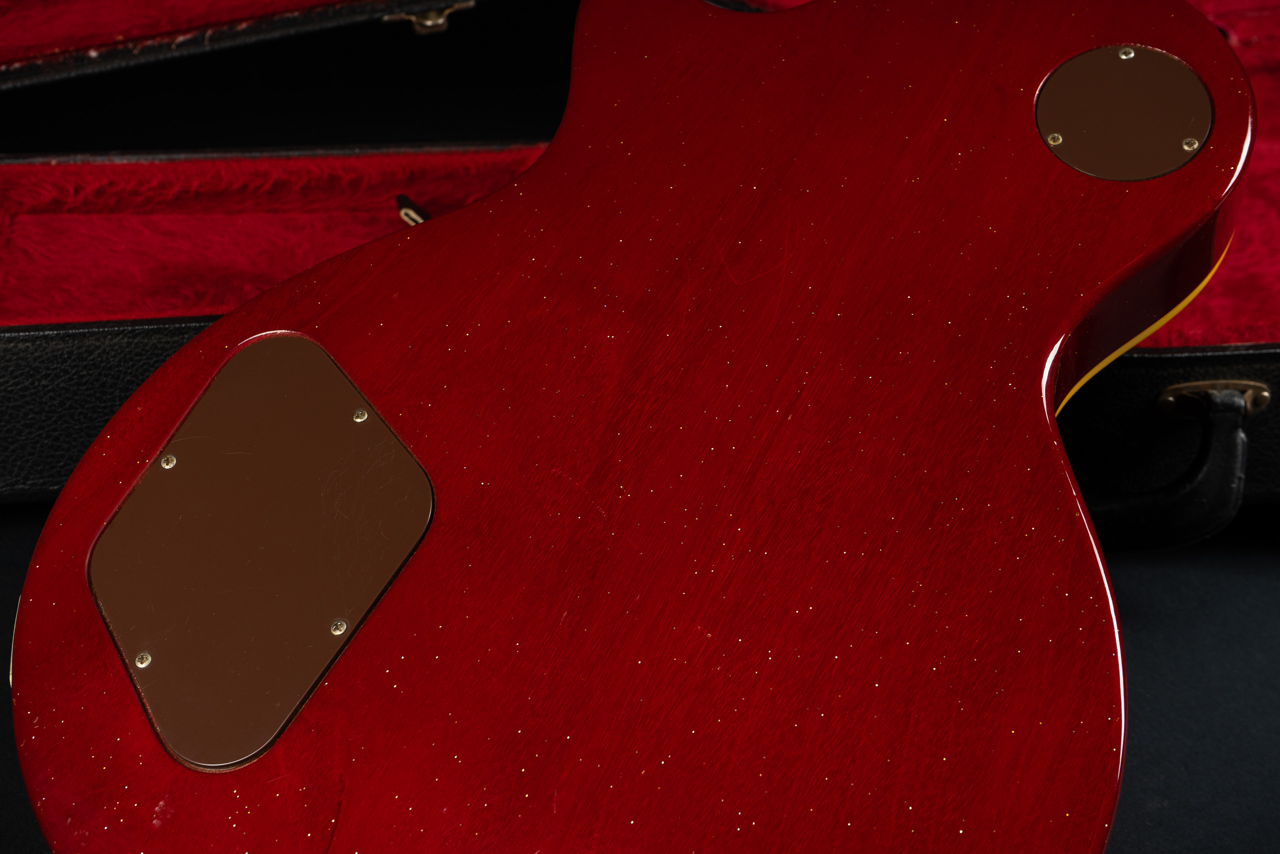 1980 Gibson Les Paul Deluxe – Cherry Red Sparkle – GuitarPoint