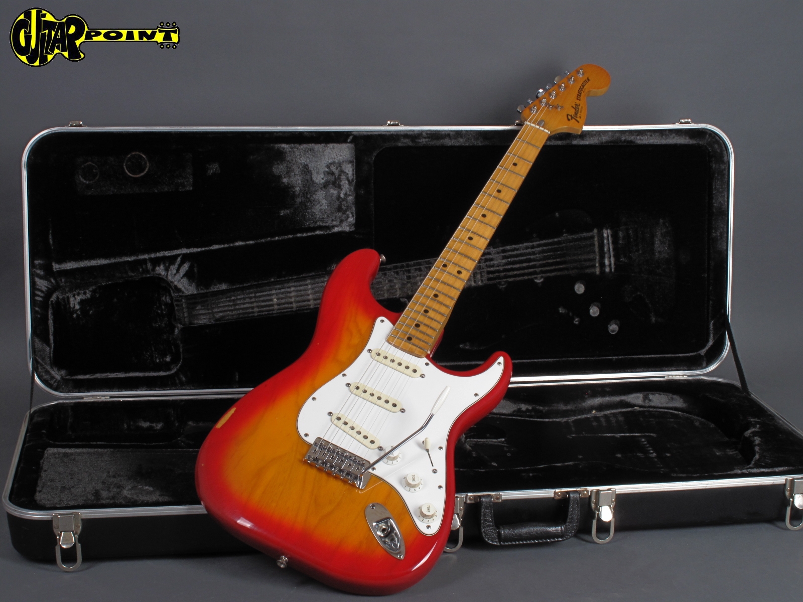 1981 Fender Stratocaster – Cherry Sunburst – Internional Color Series ...