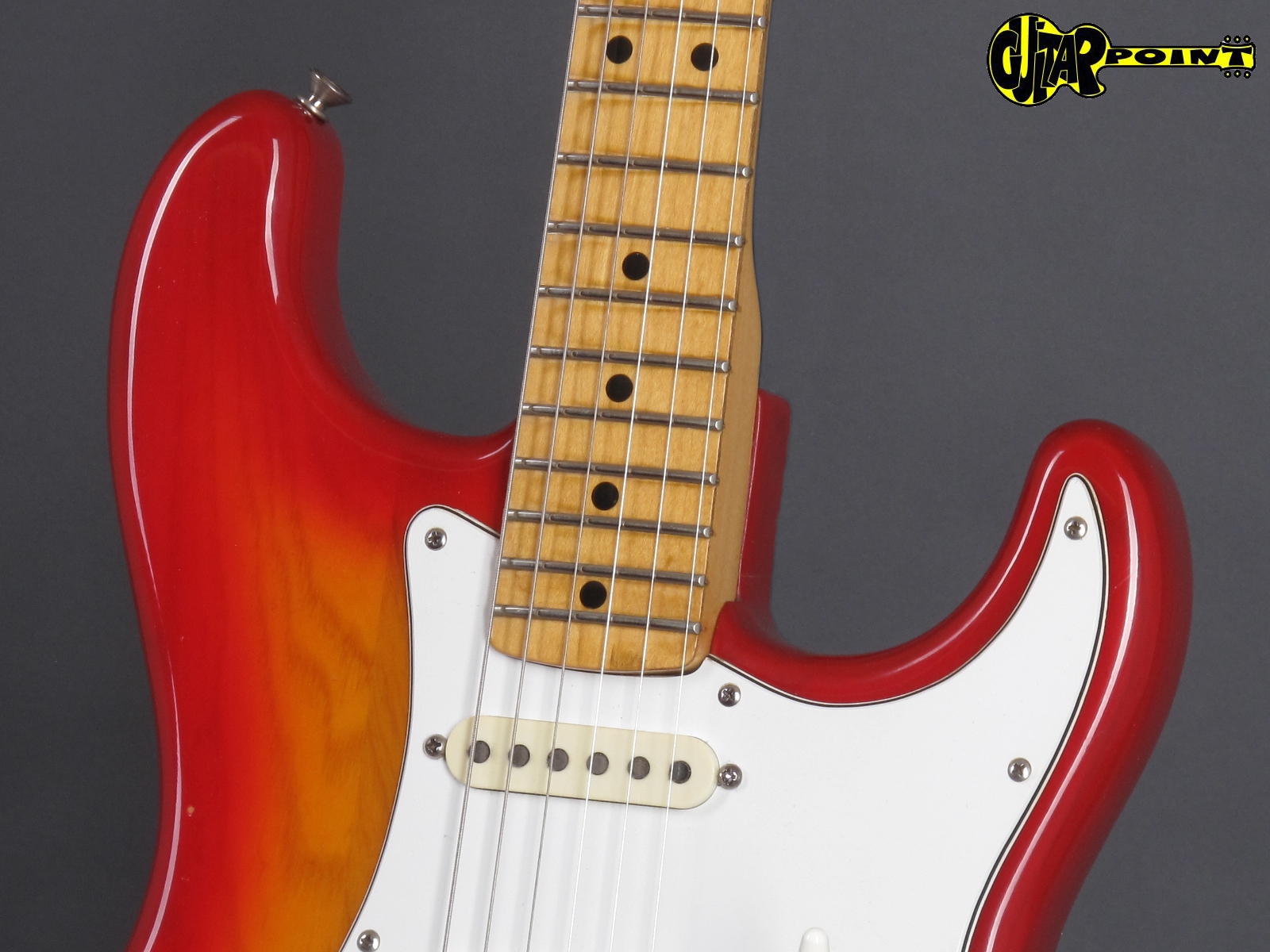 1981 Fender Stratocaster – Cherry Sunburst – Internional Color Series ...