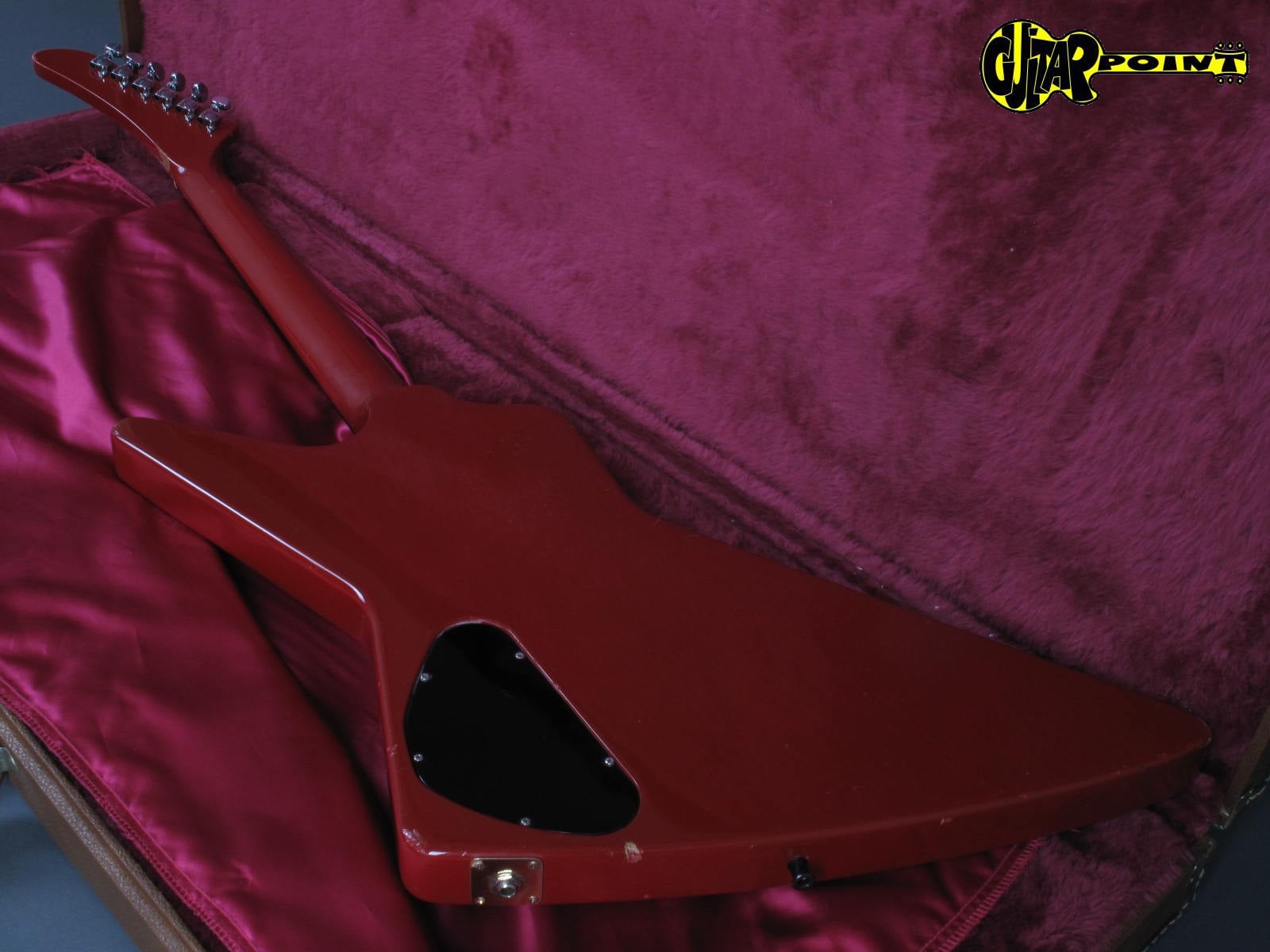 1984 Gibson Explorer III - Cardinal Red - 3x P-90! - GuitarPoint