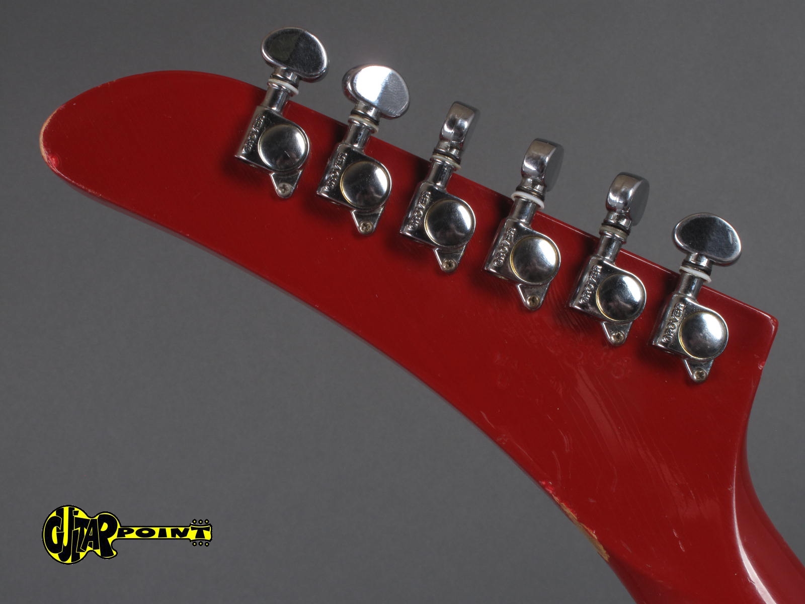 1984 Gibson Explorer III - Cardinal Red - 3x P-90! - GuitarPoint