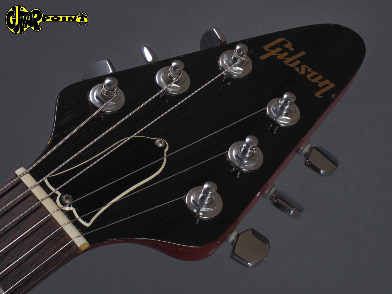 1984 Gibson Flying V – Pink Burst …rare color ! – GuitarPoint