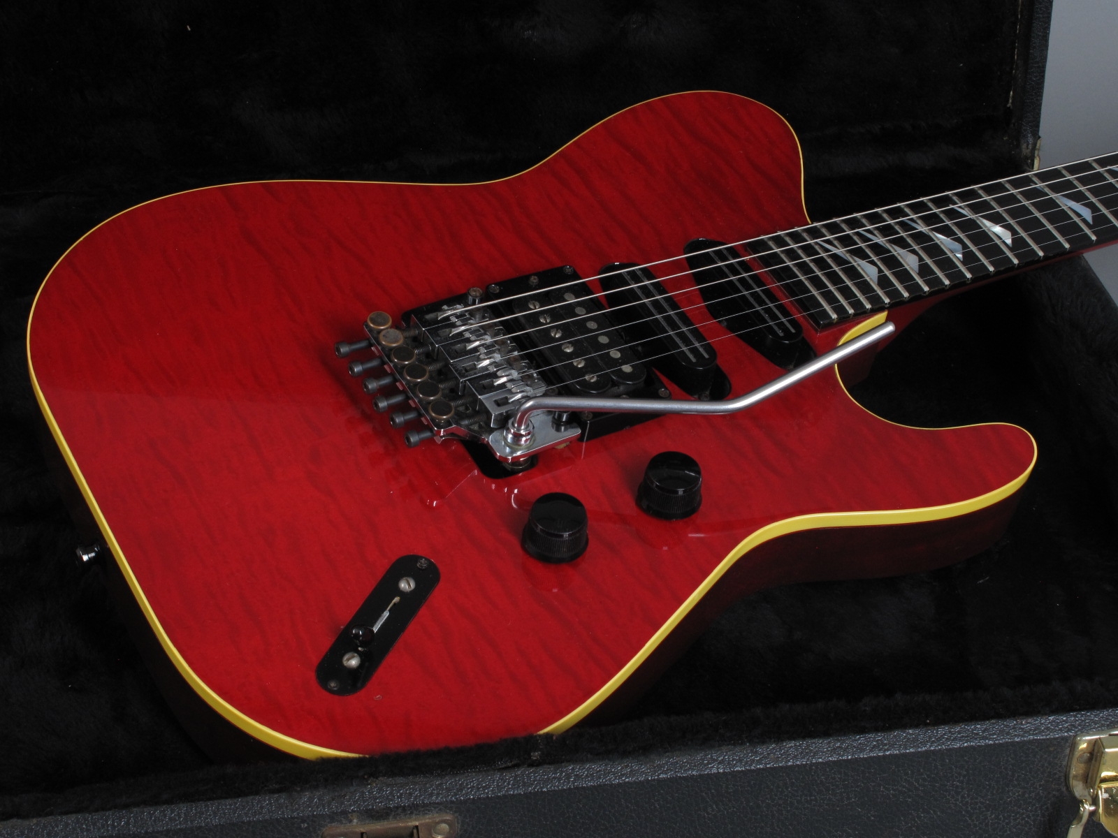 1986 Hamer TLE Custom – Red – GuitarPoint