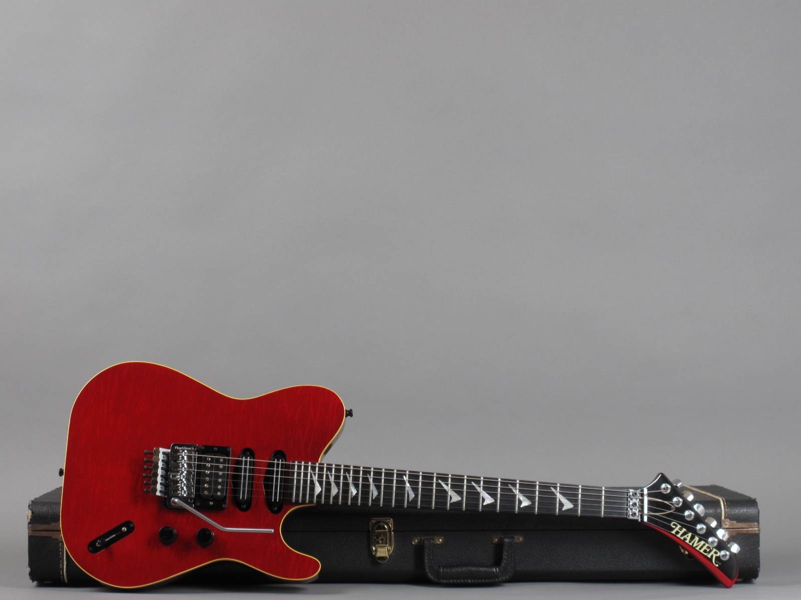 1986 Hamer TLE Custom – Red – GuitarPoint