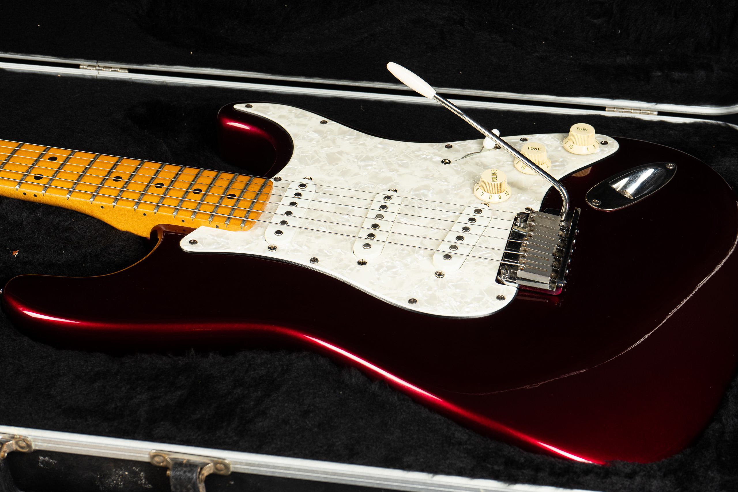 1990 Fender American Standard Stratocaster – Midnight Purple – GuitarPoint