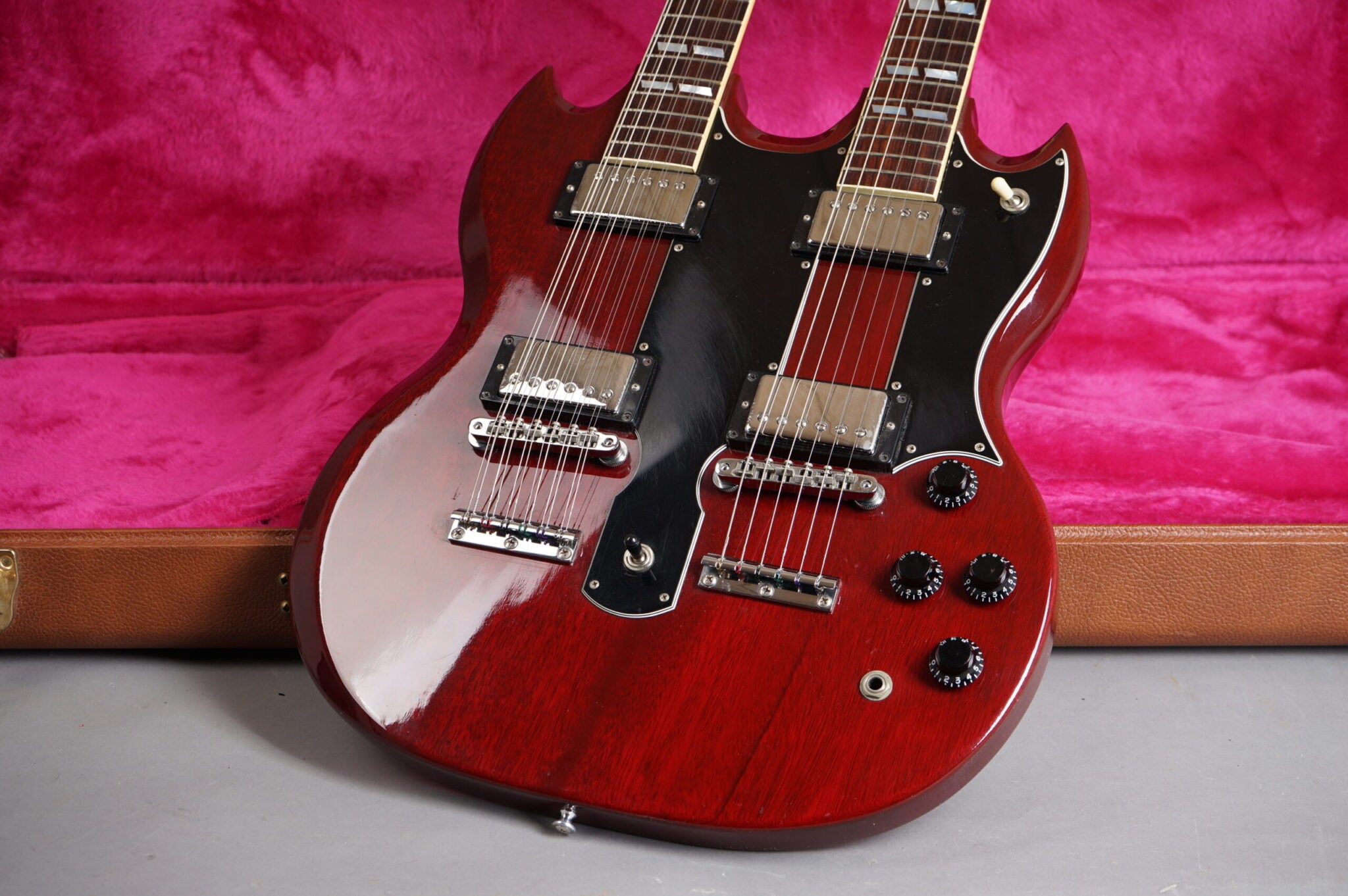 1991 Gibson EDS-1275 Doubleneck – Cherry – GuitarPoint