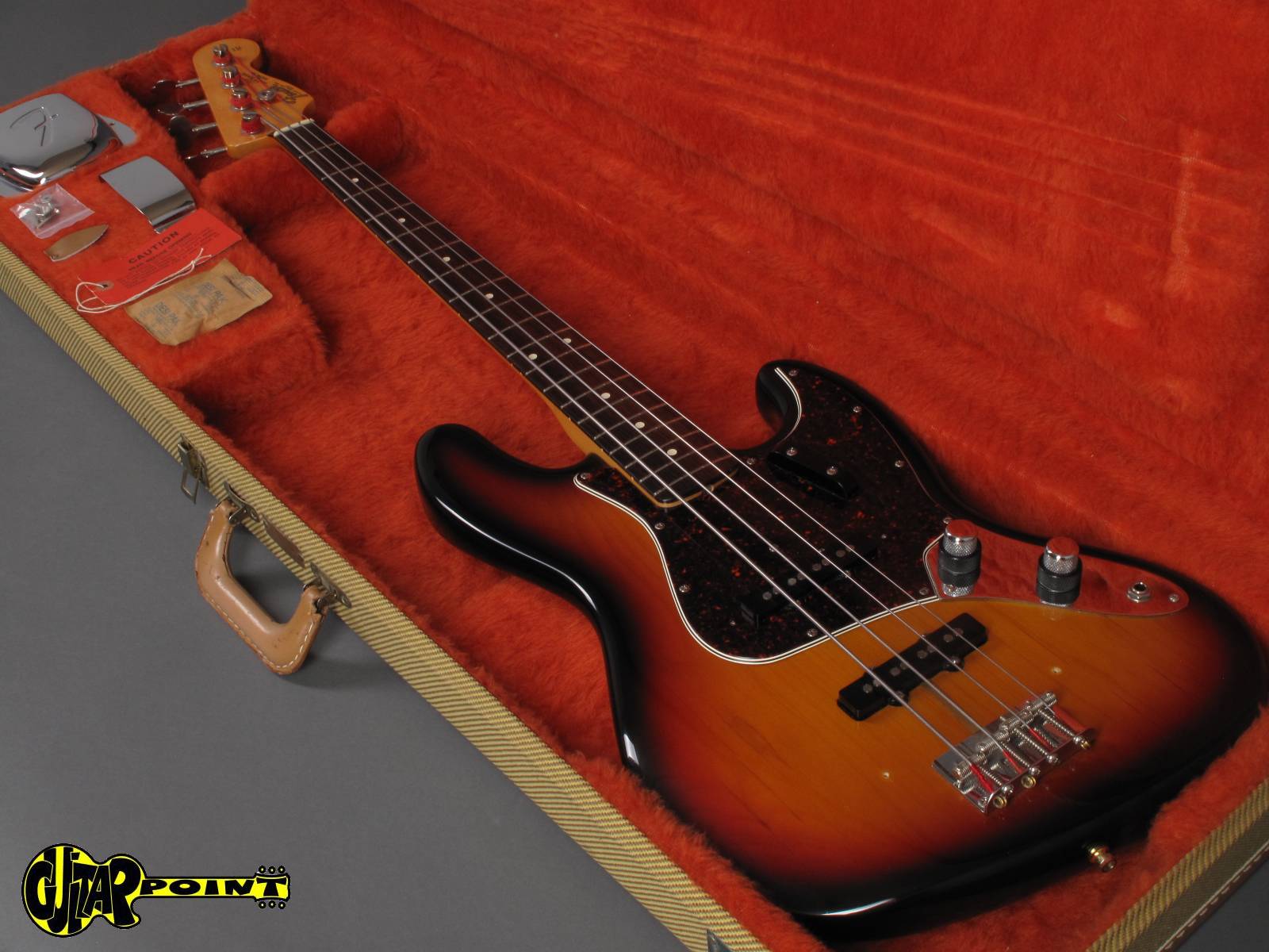 1992 Fender ´62 Jazz Bass – “Stack-knob” – Vintage Reissue – GuitarPoint