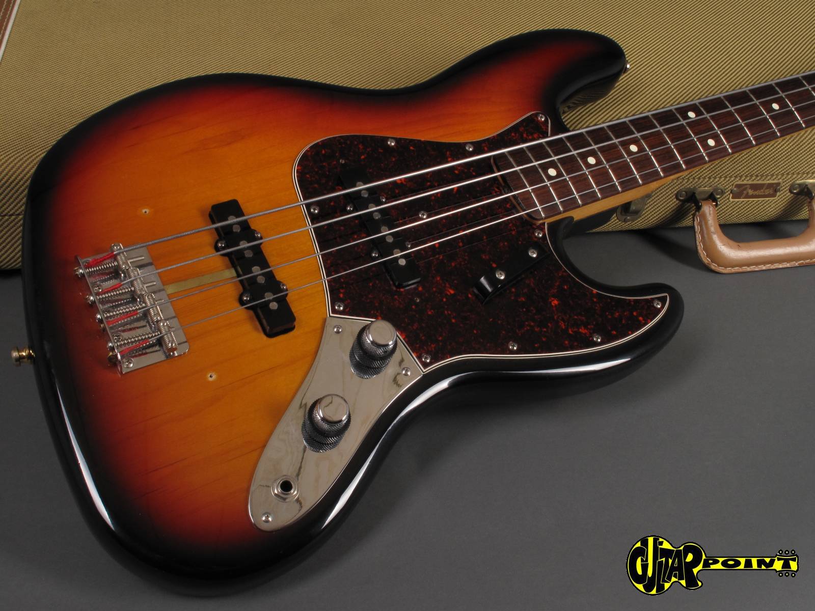 1992 Fender ´62 Jazz Bass – “Stack-knob” – Vintage Reissue – GuitarPoint