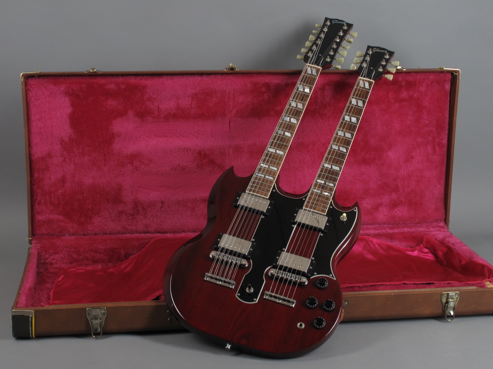 1996 Gibson EDS-1275 Doubleneck – Cherry – GuitarPoint