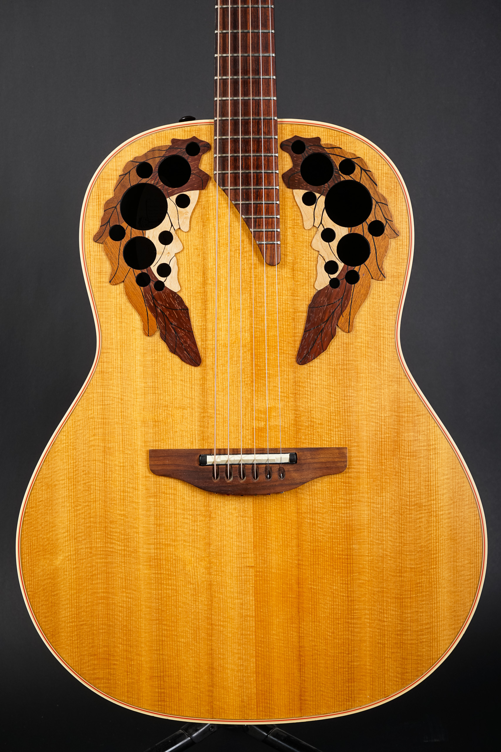 1998 Ovation Elite Standard 6718 – Natural – GuitarPoint