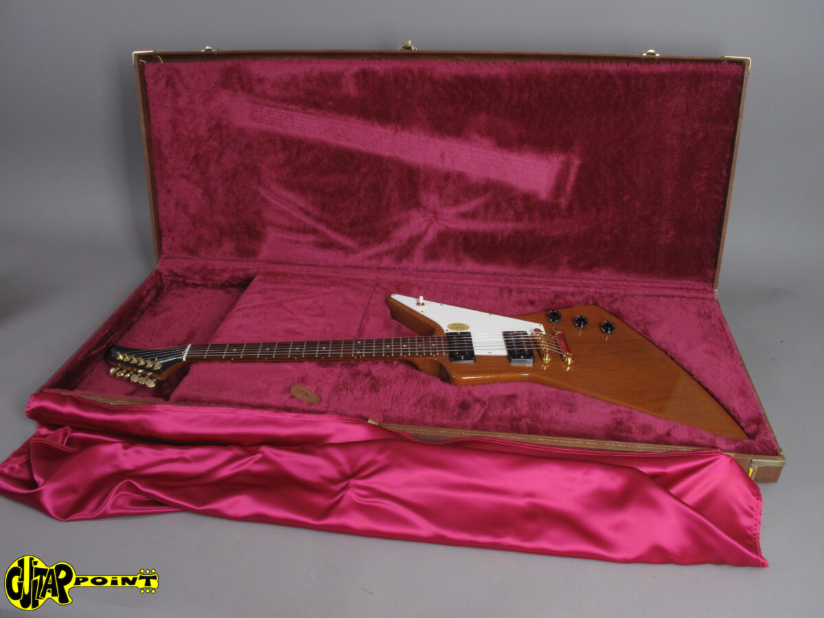2000 Gibson Explorer - Natural "Limited Gold Edition" | GuitarPoint