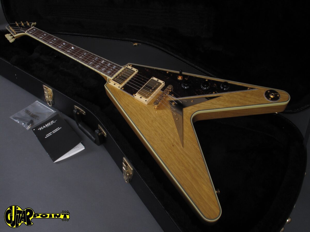 2006 Hamer Vector Korina Custom - USA | GuitarPoint