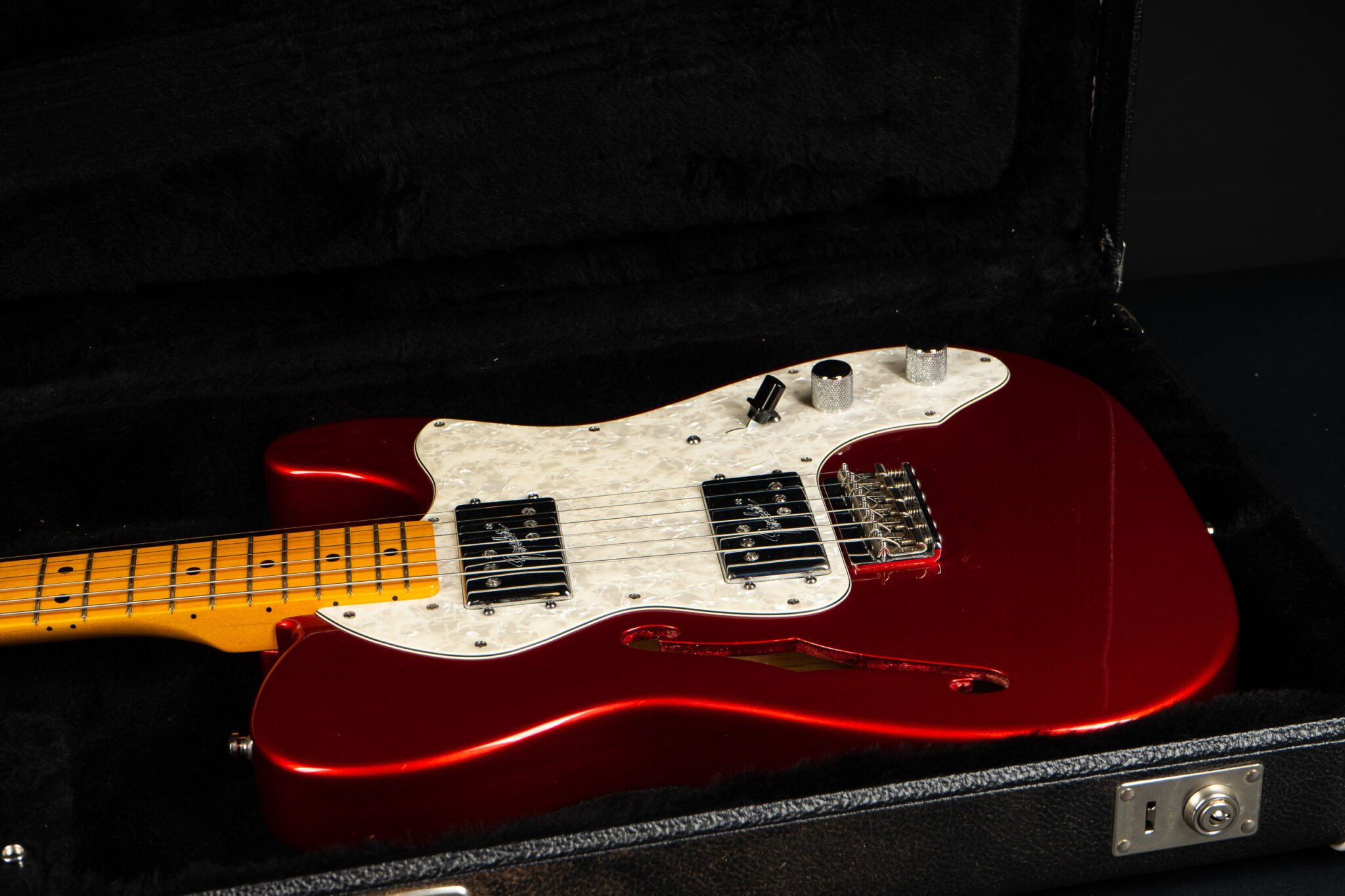 2011 Fender American Vintage ’72 Thinline Telecaster – Candy Apple Red ...