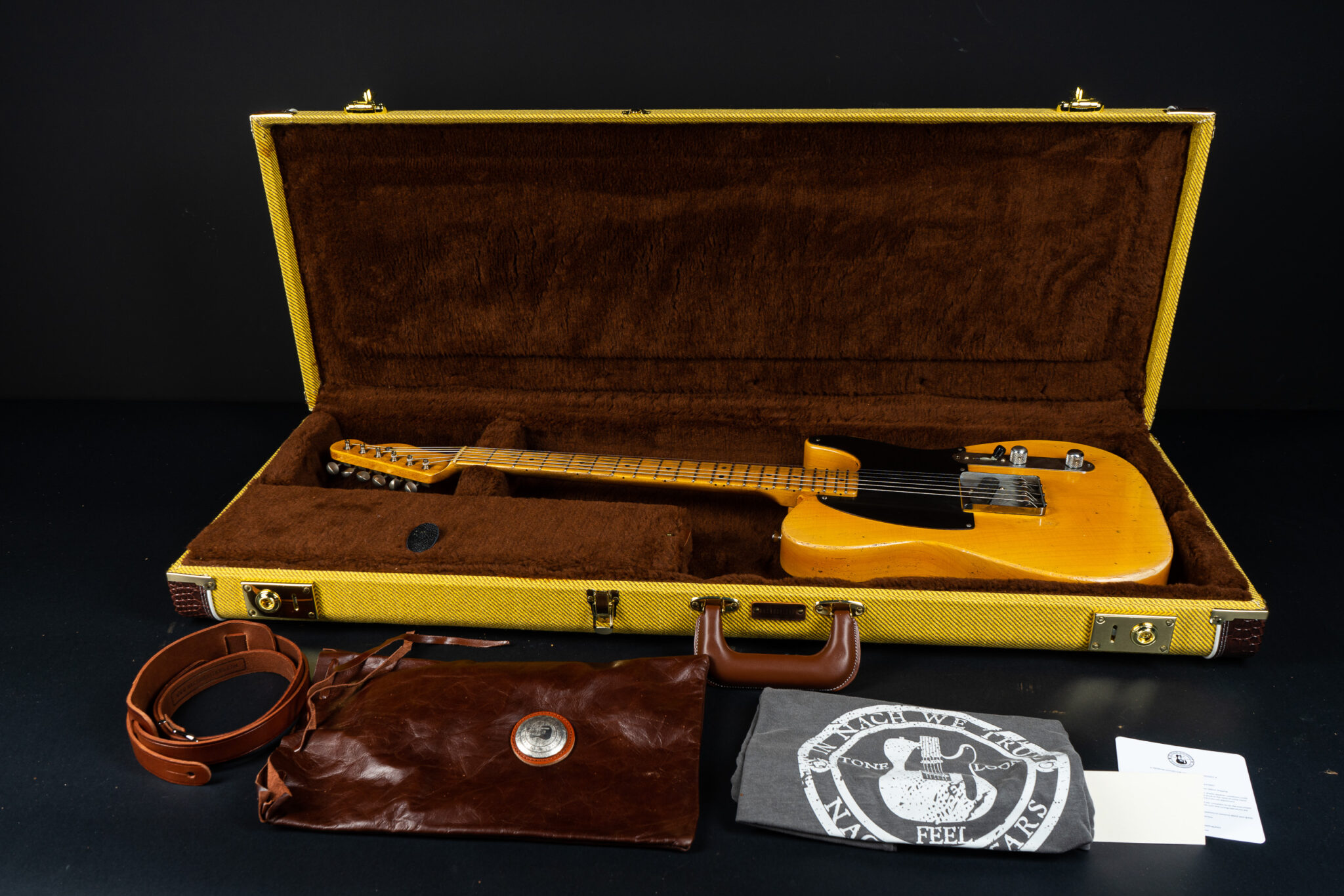 2023 Nachoguitars Blackguard Esq GuitarPoint Specs – Blond #0214 – GuitarPoint