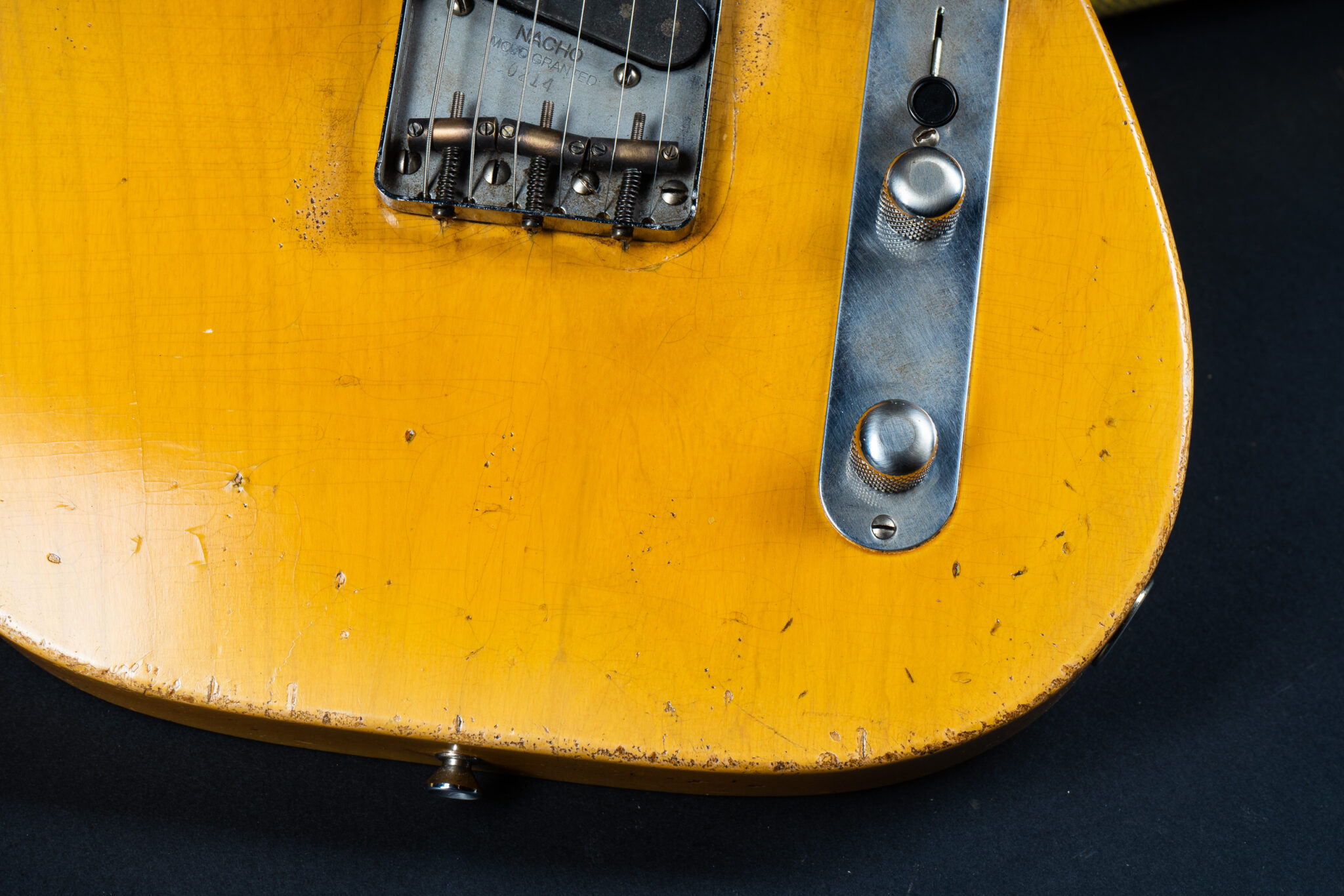 2023 Nachoguitars Blackguard Esq GuitarPoint Specs – Blond #0214 – GuitarPoint