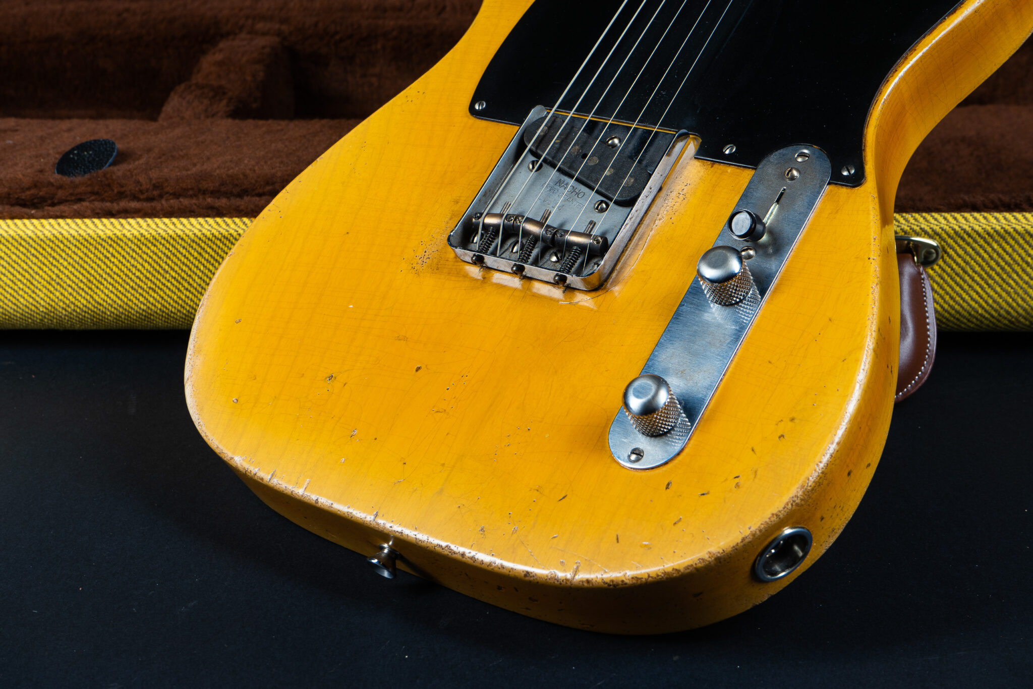 2023 Nachoguitars Blackguard Esq GuitarPoint Specs – Blond #0214 – GuitarPoint