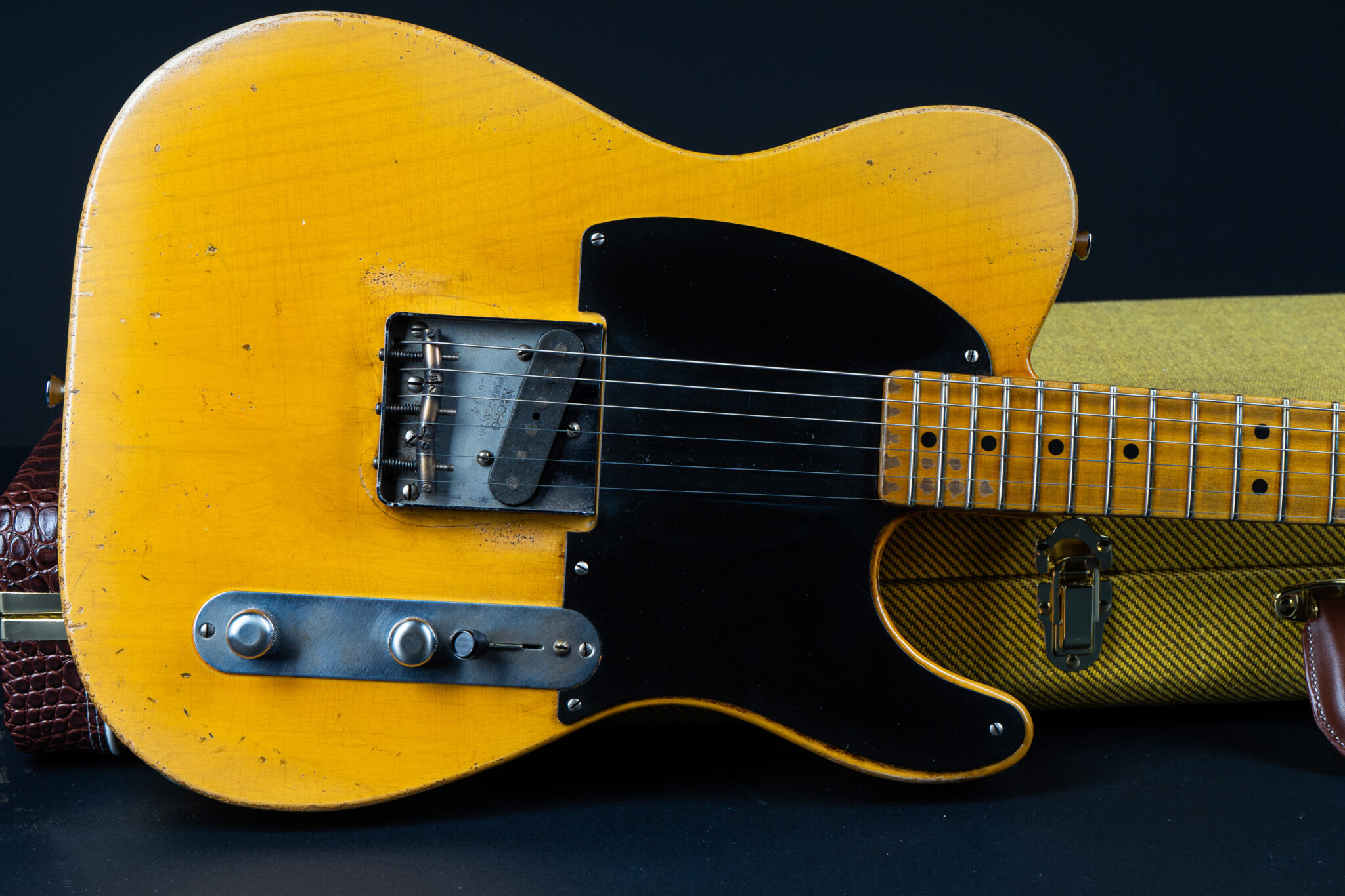 2023 Nachoguitars Blackguard Esq GuitarPoint Specs – Blond #0214 – GuitarPoint