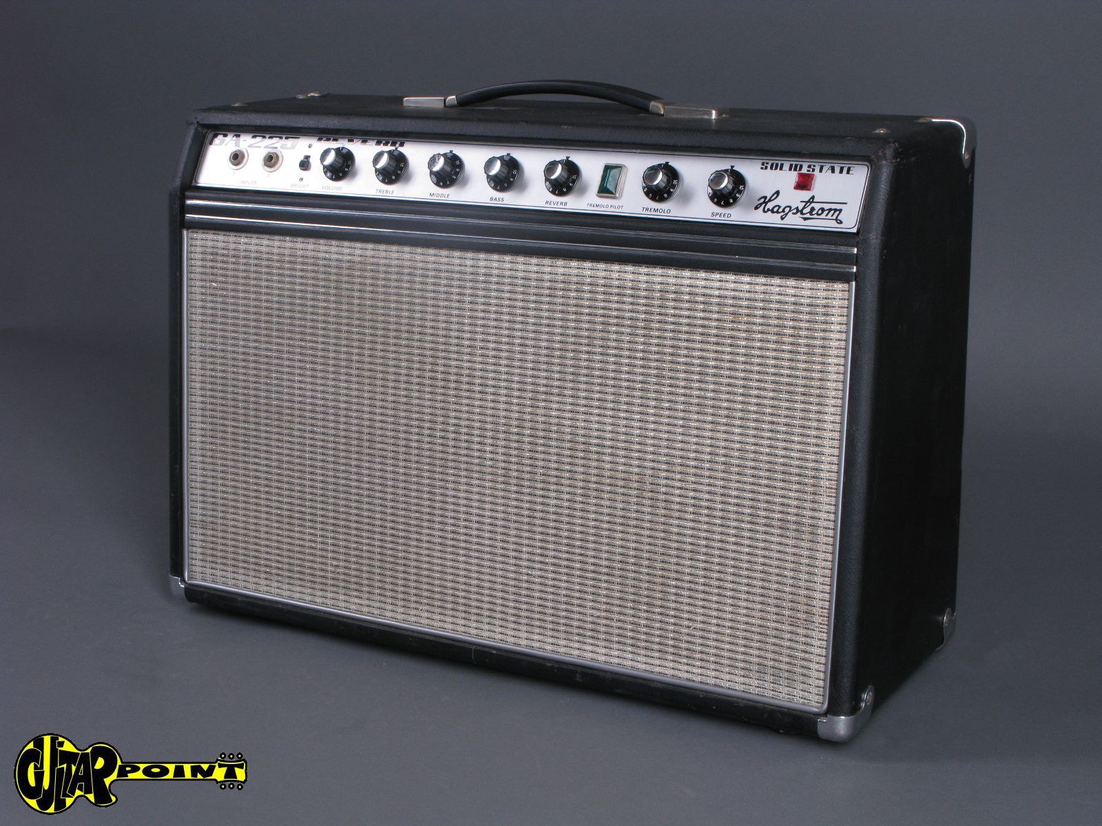 Ca. 1970 Hagstrom GA-225 Reverb – 2×10″ Amplifier – GuitarPoint