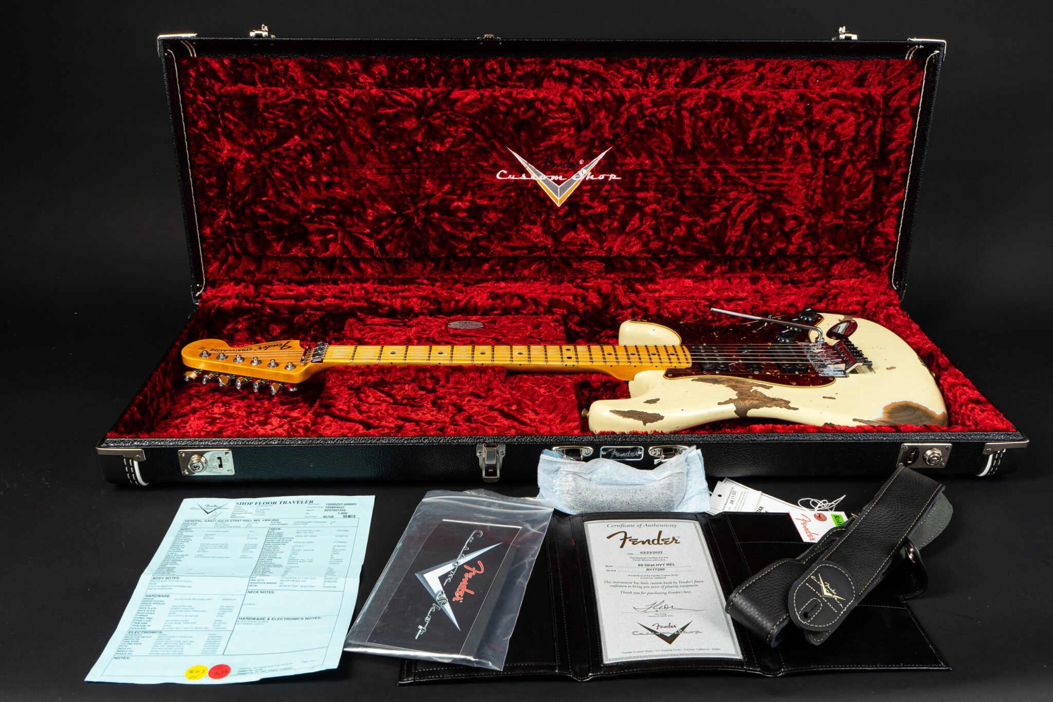 Fender Custom Shop 1969 Stratocaster HSH “Mars Attacks” Heavy Relic ...