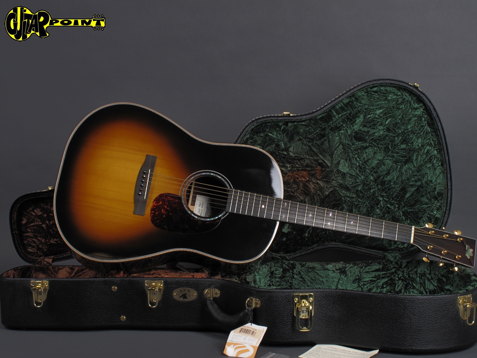 Froggy Bottom D-12 Deluxe - Sunburst - GuitarPoint