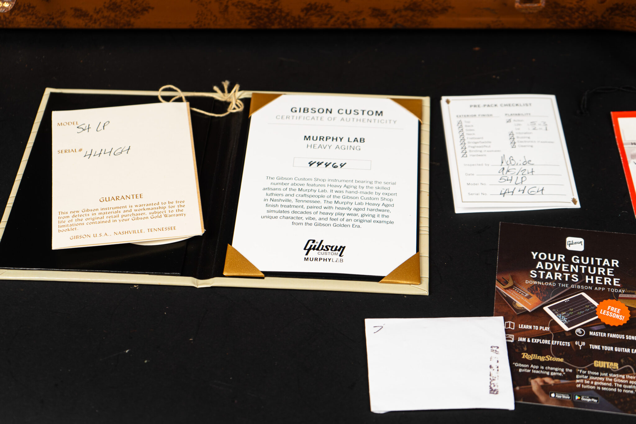 Gibson 1954 Les Paul Murphy Lab Heavy Aged – Goldtop – GuitarPoint