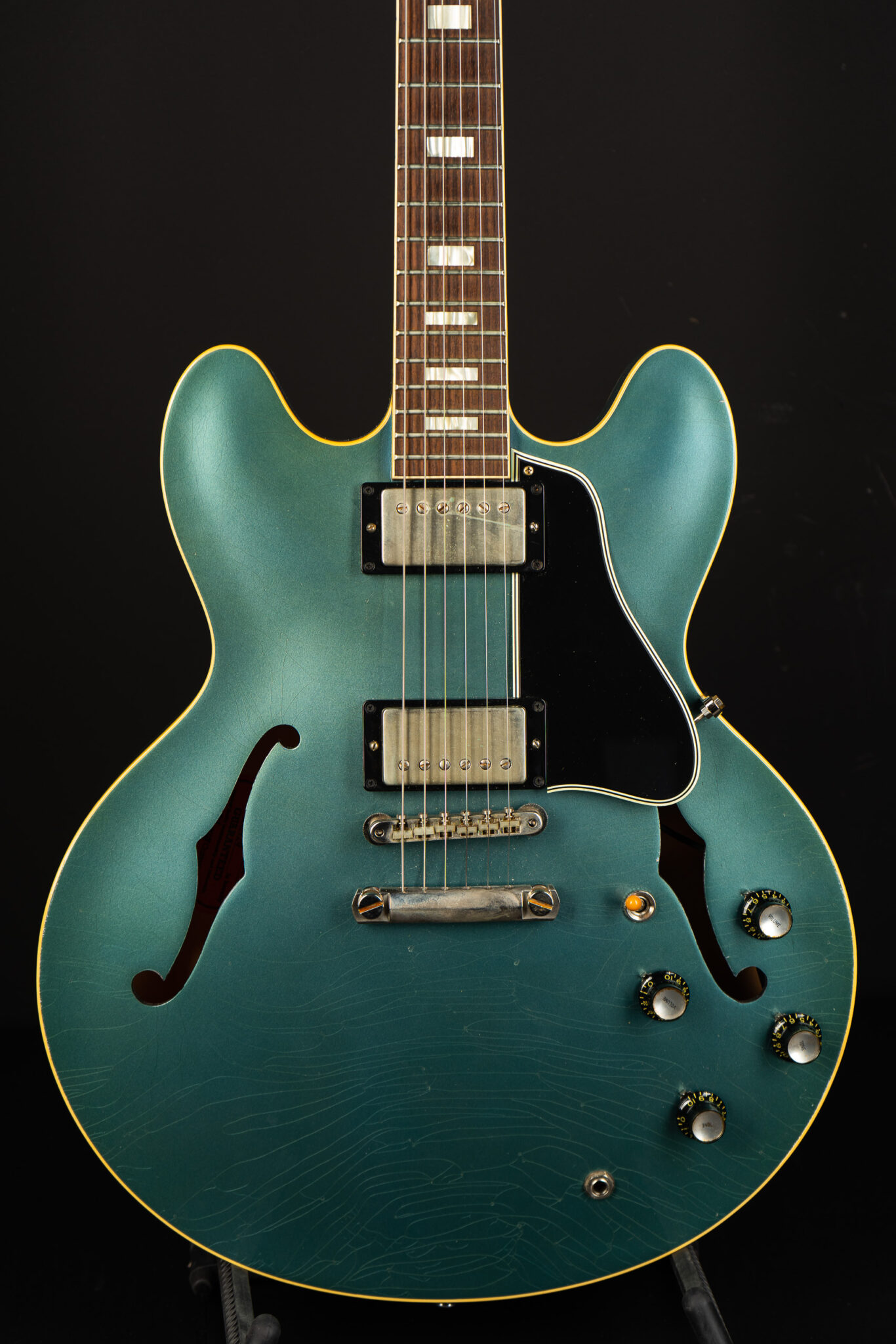 2022 Gibson 1963 ES-335 Murphy Lab – Pelham Blue – GuitarPoint