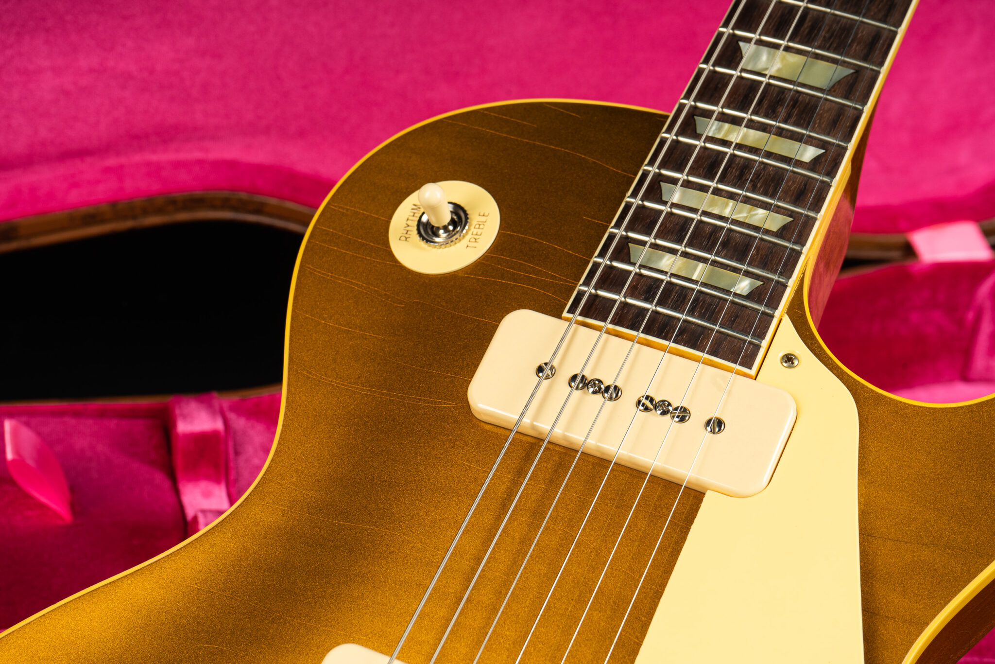 Gibson Custom Shop 1956 Les Paul Ultra Light Aged – Goldtop – GuitarPoint