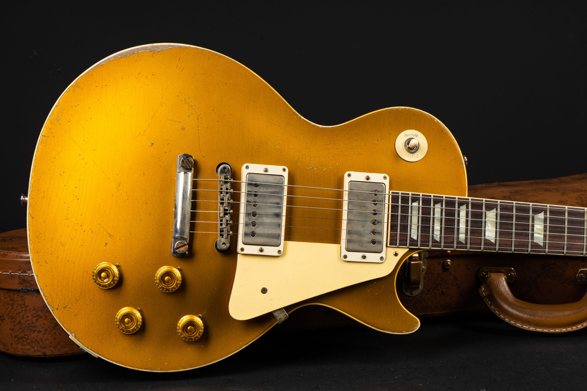 Gibson Custom Shop 1957 Les Paul Goldtop Murphy Lab Ultra Heavy Aged ...