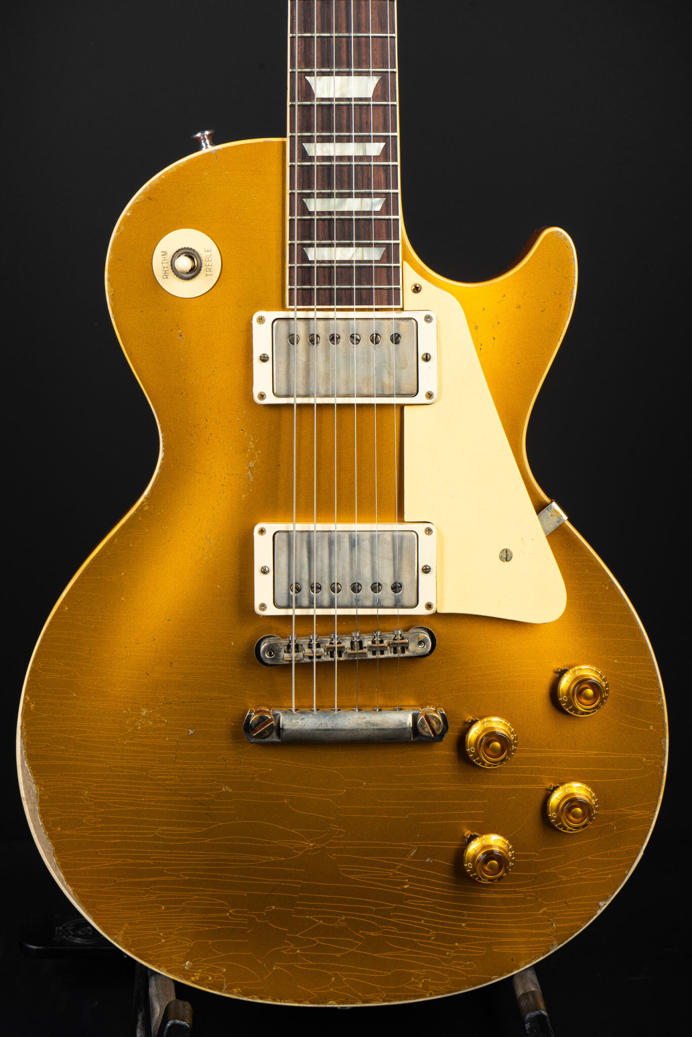 Gibson Custom Shop 1957 Les Paul Goldtop Murphy Lab Ultra Heavy Aged ...