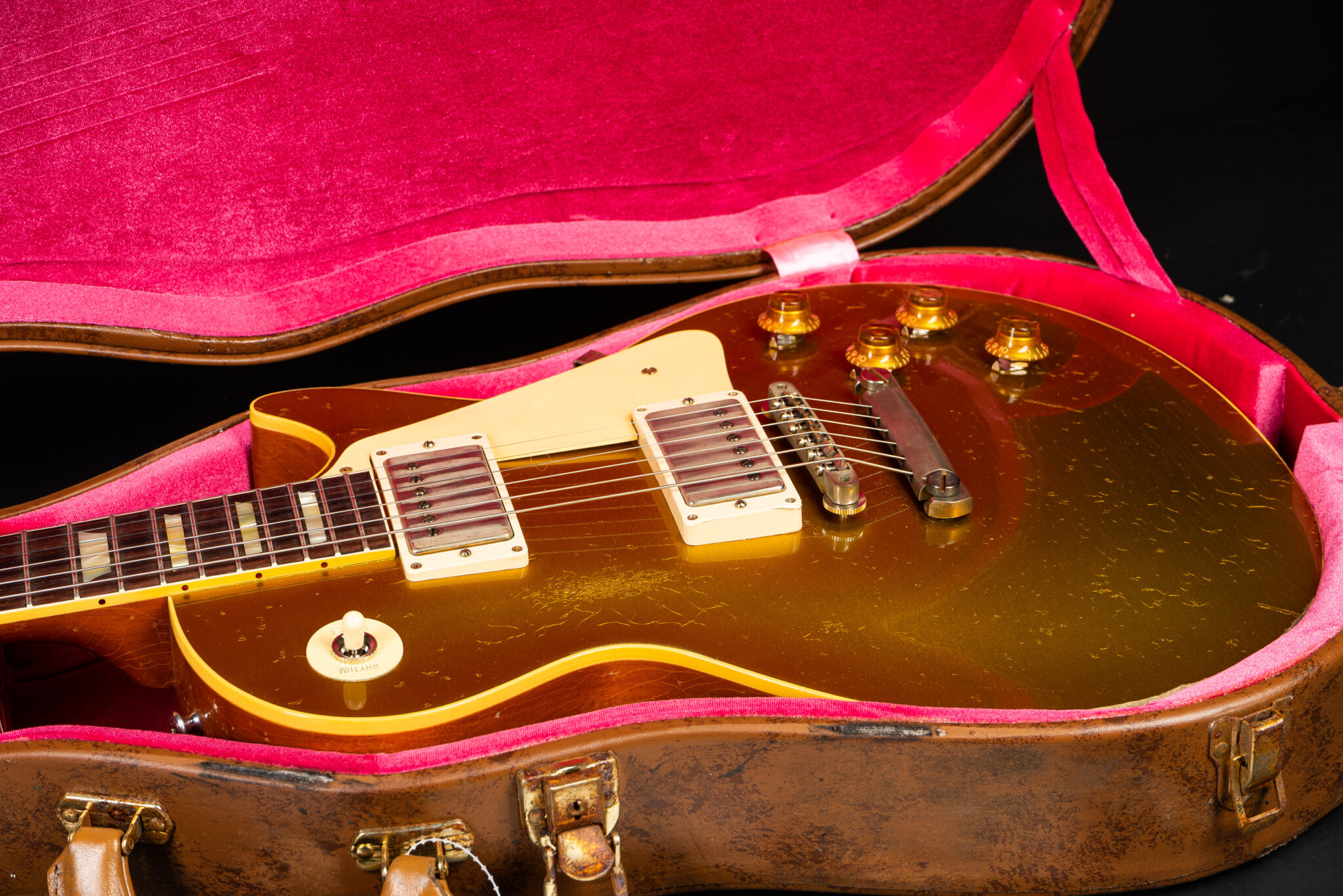Gibson Custom Shop 1957 Les Paul Goldtop Murphy Lab Ultra Heavy Aged ...