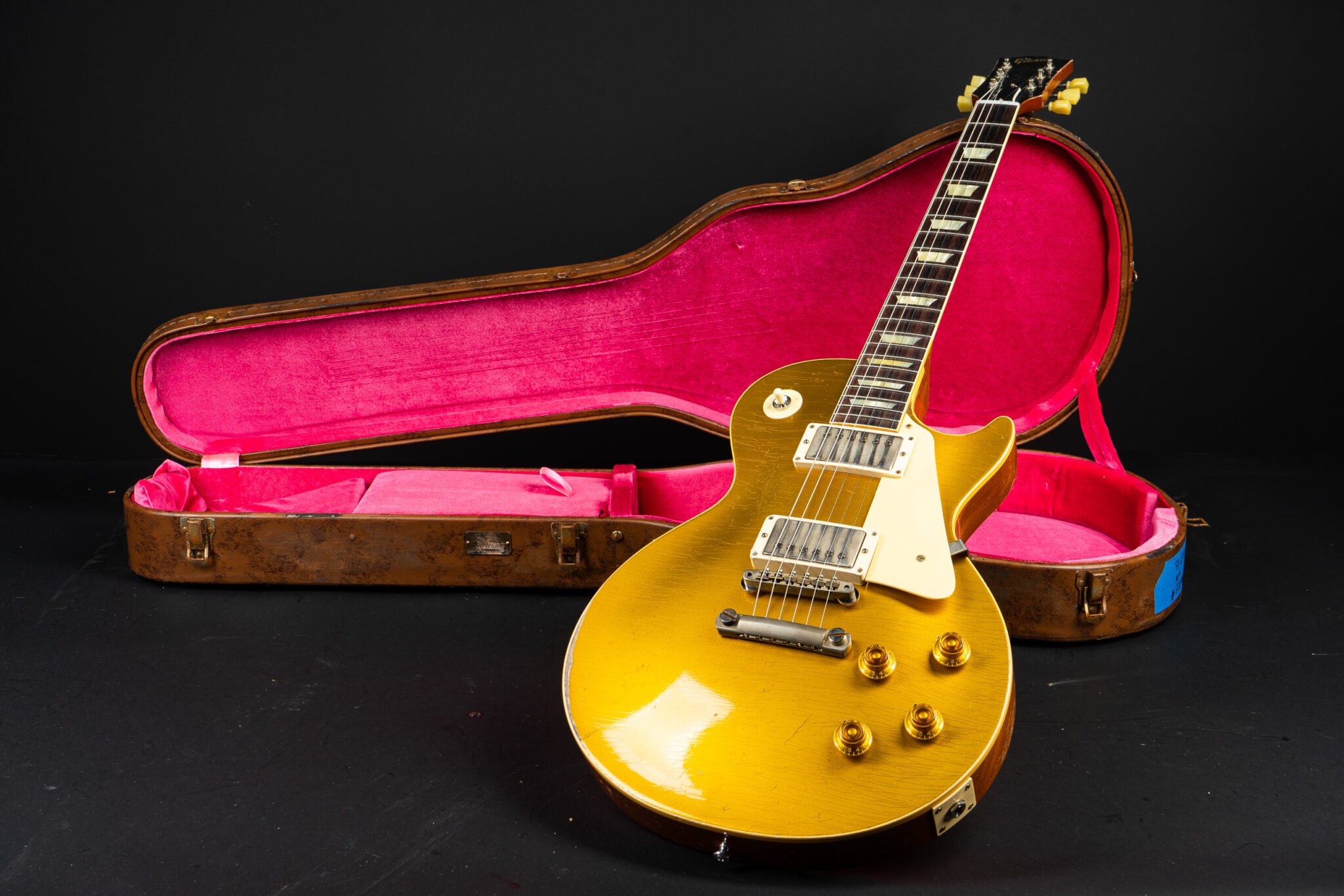 Gibson Custom Shop 1957 Les Paul Goldtop Murphy Lab Ultra Heavy Aged ...