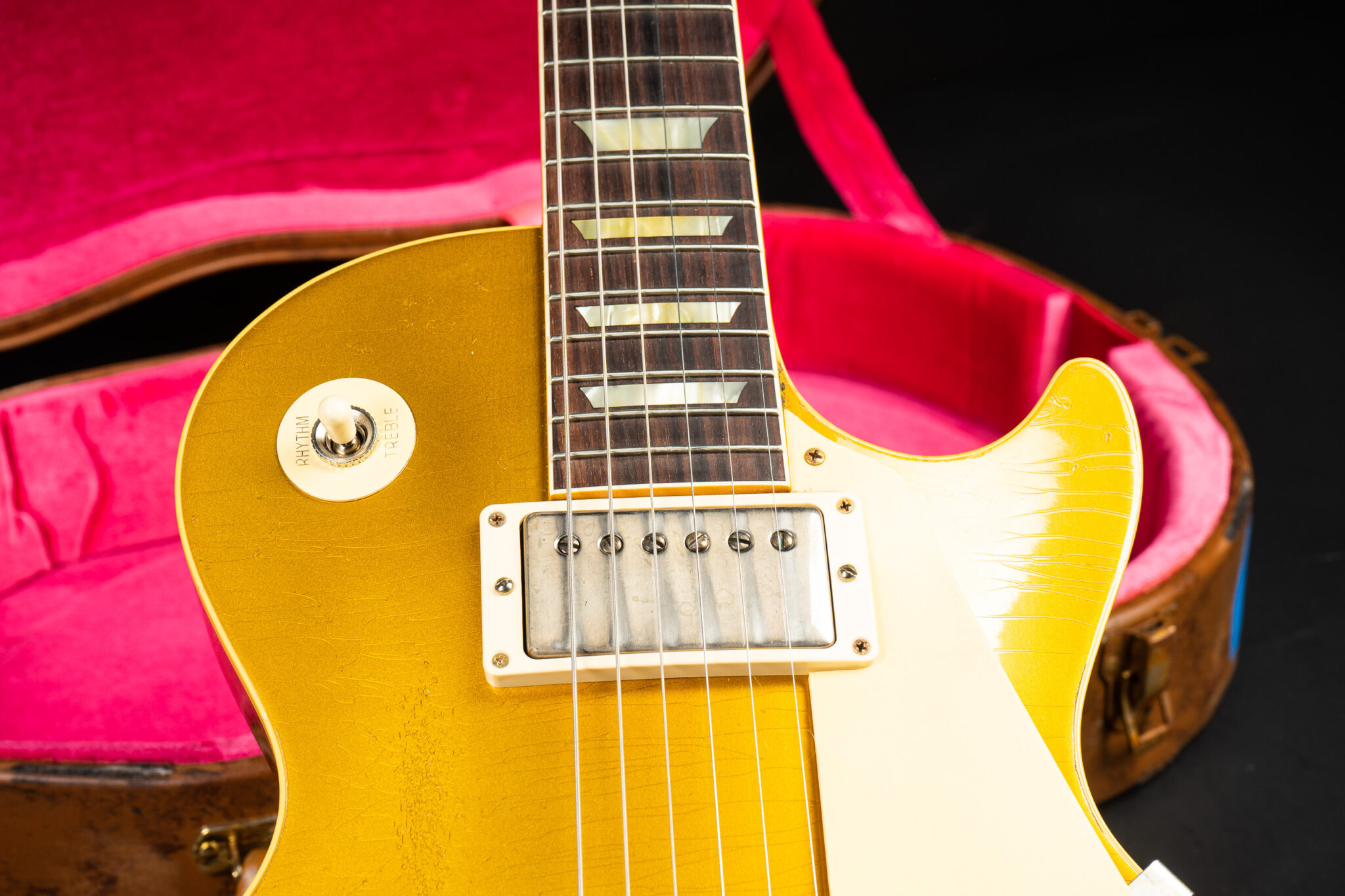 Gibson Custom Shop 1957 Les Paul Goldtop Murphy Lab Ultra Heavy Aged ...