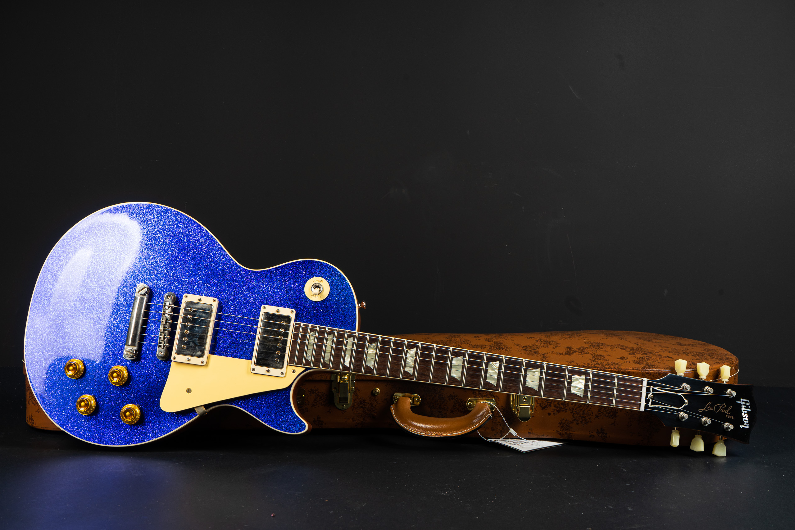 Gibson Custom Shop 1957 Les Paul Standard – Blue Sparkle – GuitarPoint